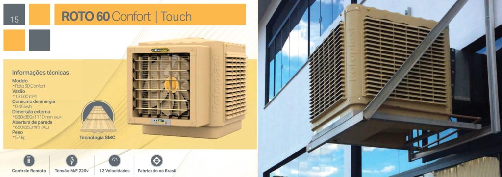 Rotoplast SJC - New Climatização - Climatizadores Evaporativos